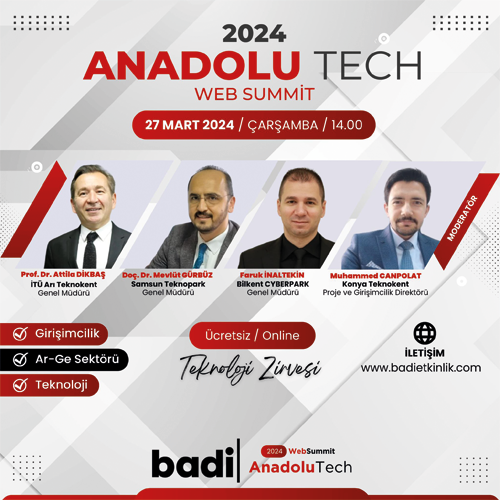 Anadolu Tech Web Summit 2024 Etkinliği - Badi Etkinlik
